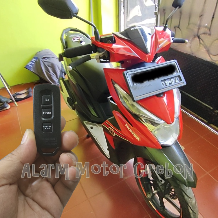 Jual Alarm Keyless PnP Honda Beat ECO Tahun 2019 Ke BAwah Pakai Modul ...