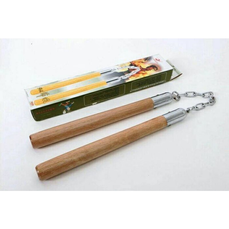 Jual DOUBLE STICK NUNCHAKU KAYU | Shopee Indonesia