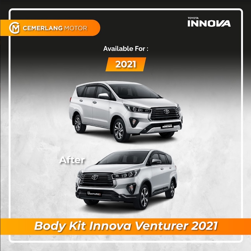 Jual Body Kit Bodykit Innova Reborn 2020 - 2021 Venturer Facelift ...