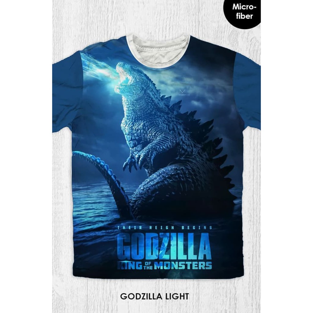 Jual Baju Kaos Anak & Dewasa Godzilla - Godzilla Light | Shopee Indonesia