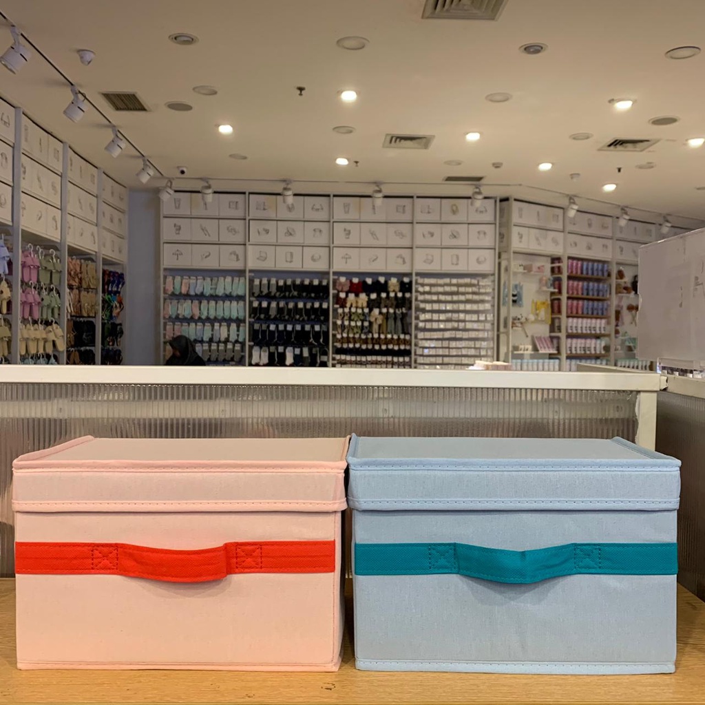 Jual storage miniso / storage kain miniso / organizer miniso | Shopee ...
