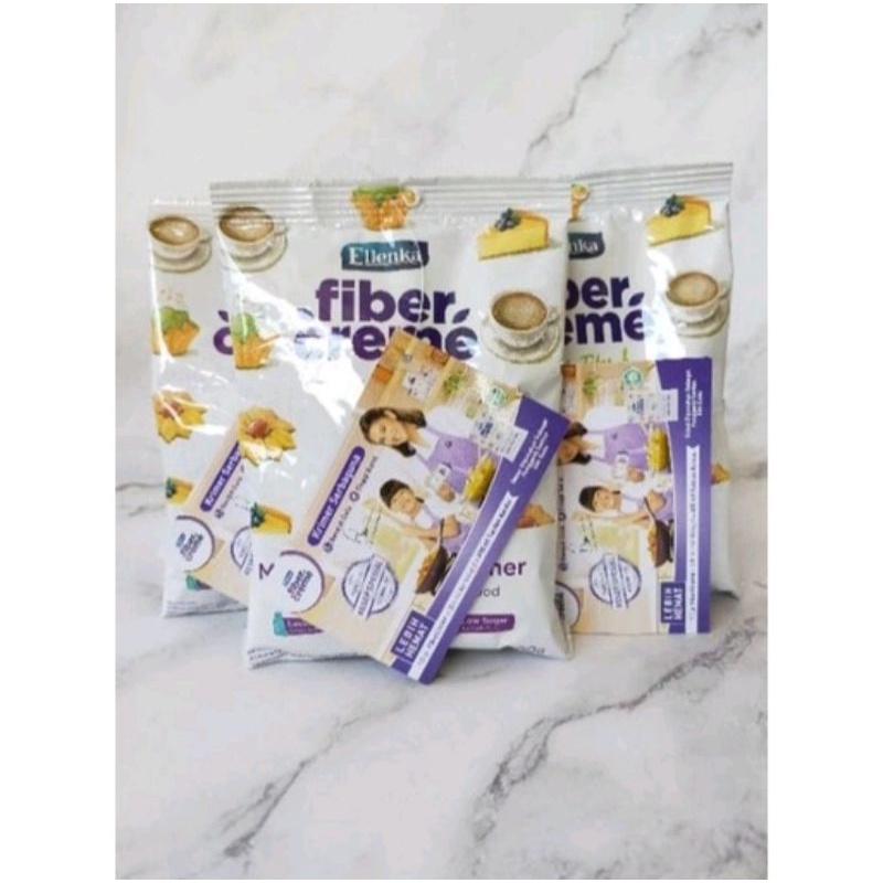 Jual Ellenka fiber creme 450gr box fibercreme krimer cream susu santan ...