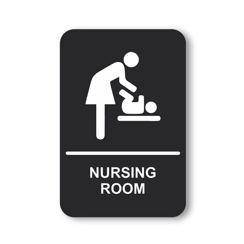 Jual SIGN BOARD ACRYLIC NURSING ROOM - PAPAN TANDA RUANG IBU DAN ANAK ...
