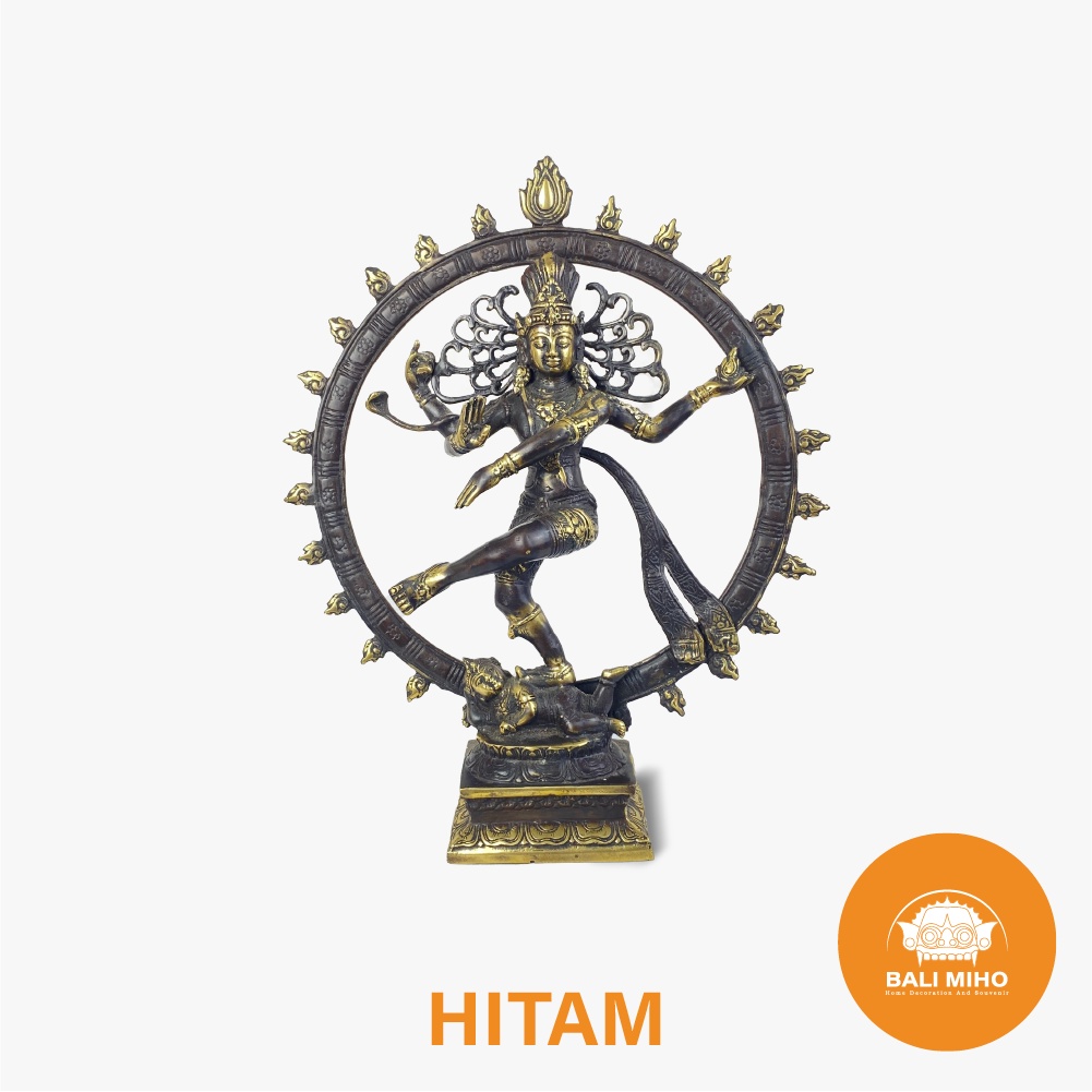 Jual Patung Dewa Siwa Menari Kuningan - Patung Nataraja - Patung Siwa ...