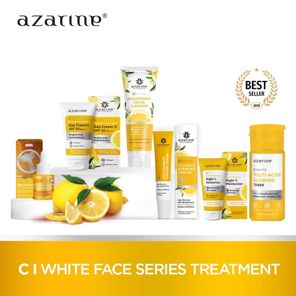 Jual Azarine c white series - facial foam, serum, toner, day, night ...