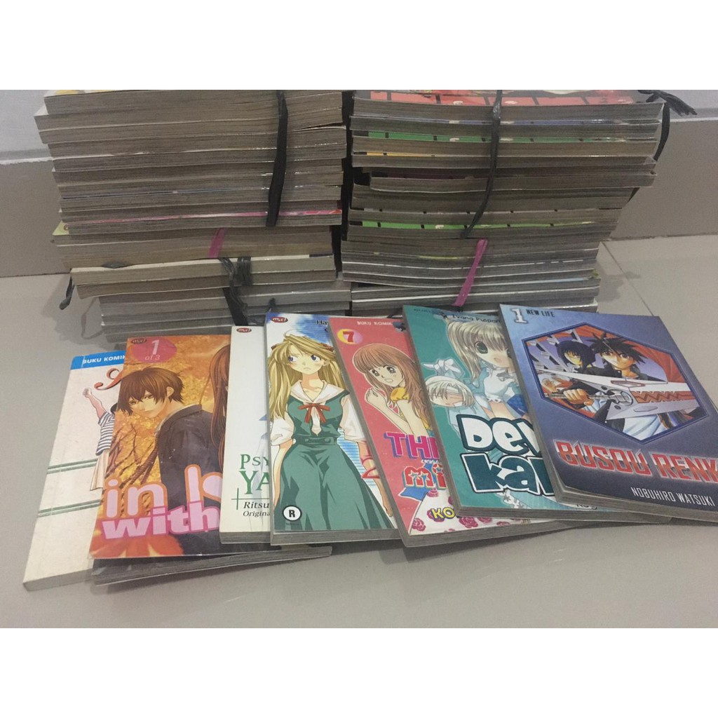 Jual Obral Komik Bekas Cabutan Random Judul dan Nomor Seri #komikbekas #bagus #terkenal #murah ...
