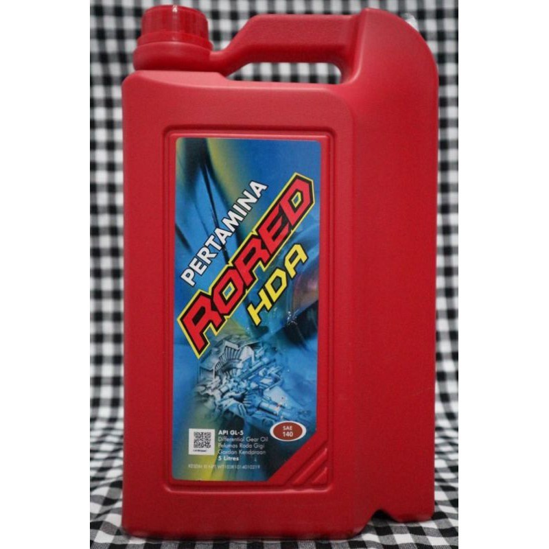 Jual ORIGINAL Oli Gear Gardan perseneleng Pertamina Rored HDA 90 atau ...