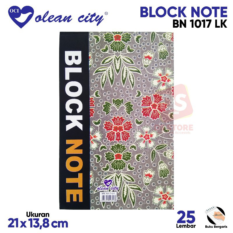 Jual Buku Catatan / Block Note ukuran A5 OLEANCITY | Shopee Indonesia