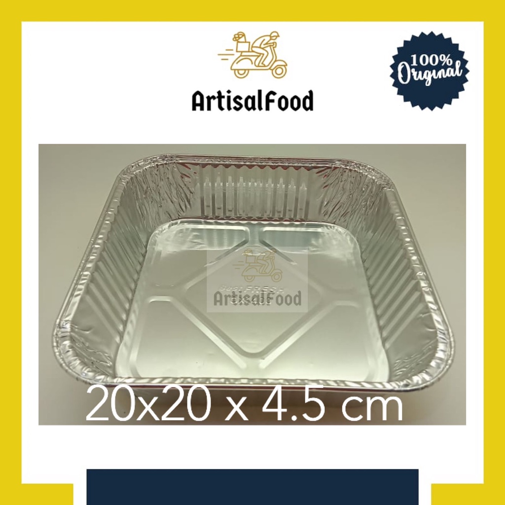 Jual Alutray Alumunium Tray OX 1400 - 10 PCS (BADAN) | Shopee Indonesia