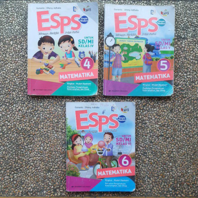 Jual buku Esps Matematika Sd Kelas 4.5.6 Revisi Kurikulum 13.Bekas Original | Shopee Indonesia