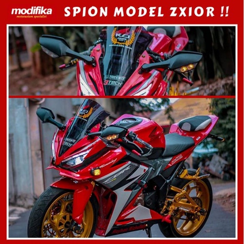 Jual SPION SEN NINJA zx10 ZX 10 R ZX10R KACA SPION MOGE KAWASAKI ZX 10R ...