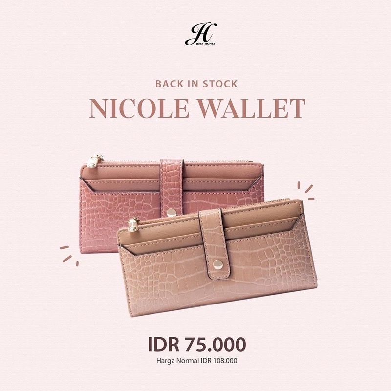 Jual nicole wallet | Shopee Indonesia