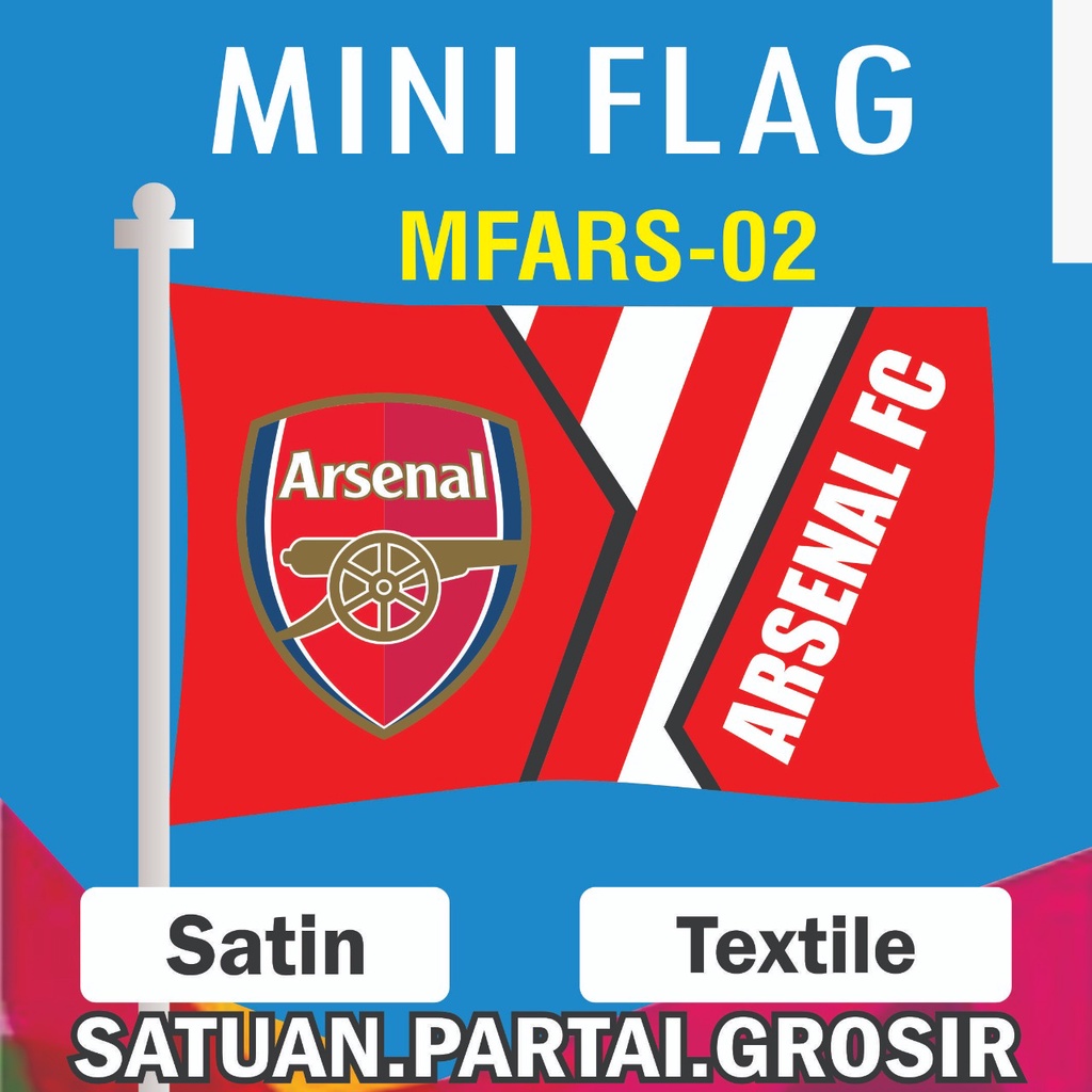 Jual CETAK MINI FLAG ARSENAL / CETAK BENDERA DESIGN ARSENAL/ BENDERA ... Jual CETAK MINI FLAG ARSENAL / CETAK BENDERA DESIGN ARSENAL/ BENDERA ...