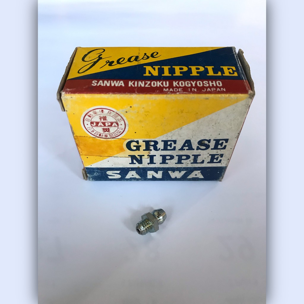 Jual NEPEL GREASE 6 mm LURUS SANWA SK JAPAN JEPANG NIPPLE GEMUK ...