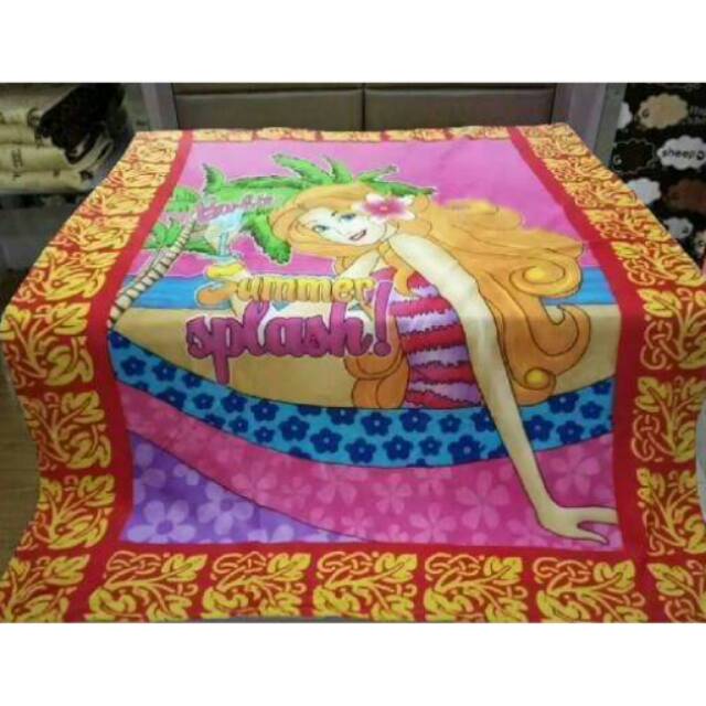 Jual FARISA SELIMUT BARBIE PRINCES SOFIA MU ukuran 150*200cm | Shopee ...