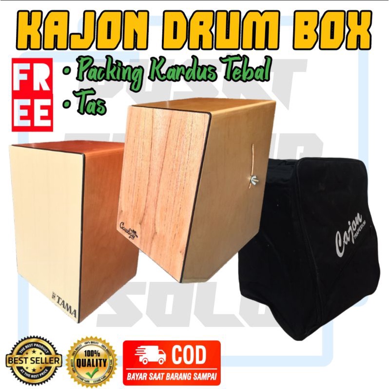 Jual Kajon /Cahon Akustik Murah Bonus packing kardus tebal dan buble ...