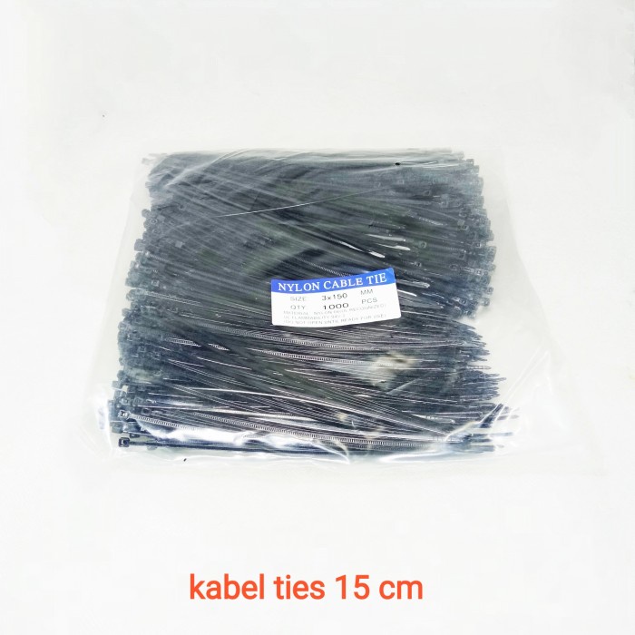 Jual KABEL TIS KABEL TIES 3X150 mm isi 250 PCS | Shopee Indonesia