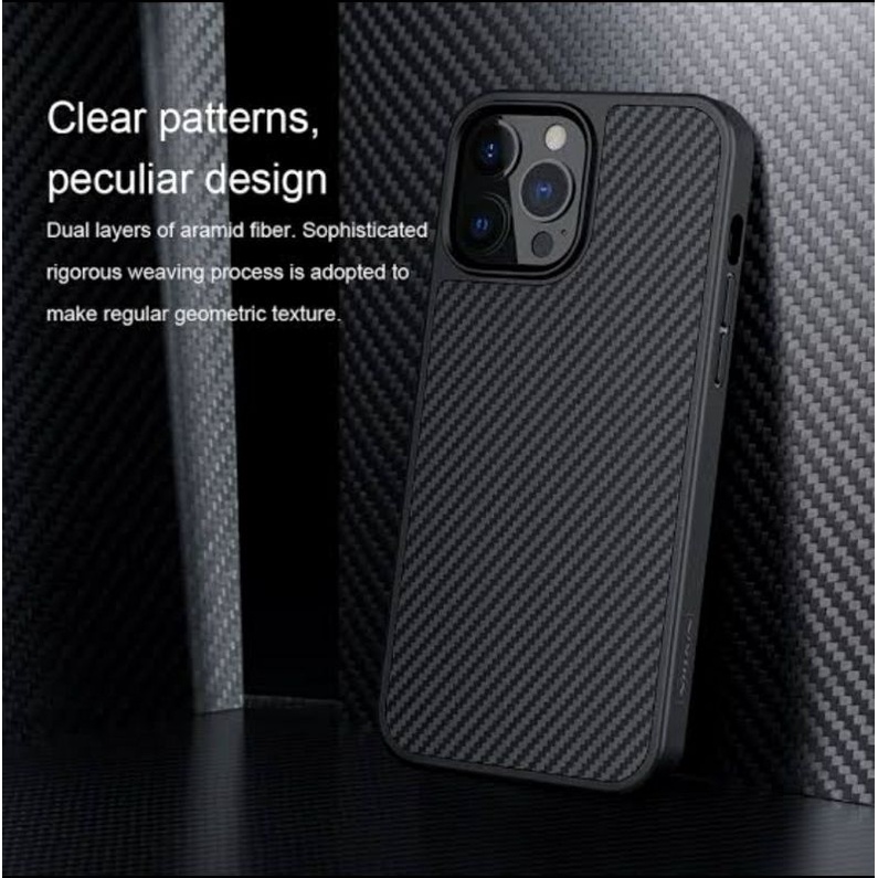 Jual Hardcase Nillkin Synthetic Fiber Carbon Iphone 13 mini iPhone 13 ...