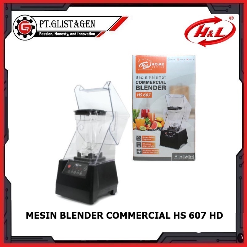 Jual Mesin Blender Commercial Heavy Duty For Smoothies Ice Silent HS ...