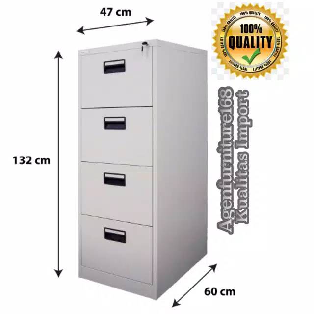 Jual LEMARI BESI FILING KABINET 4 LACI FILING KABINET 3 LACI FILING ...