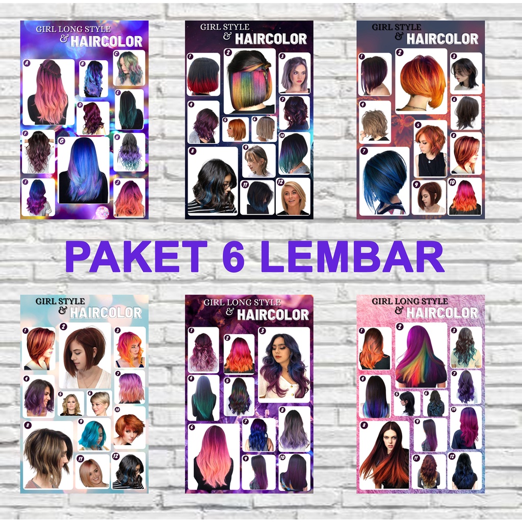 Jual Poster Barbershop Poster Pangkas Rambut Poster Salon Kecantikan ...