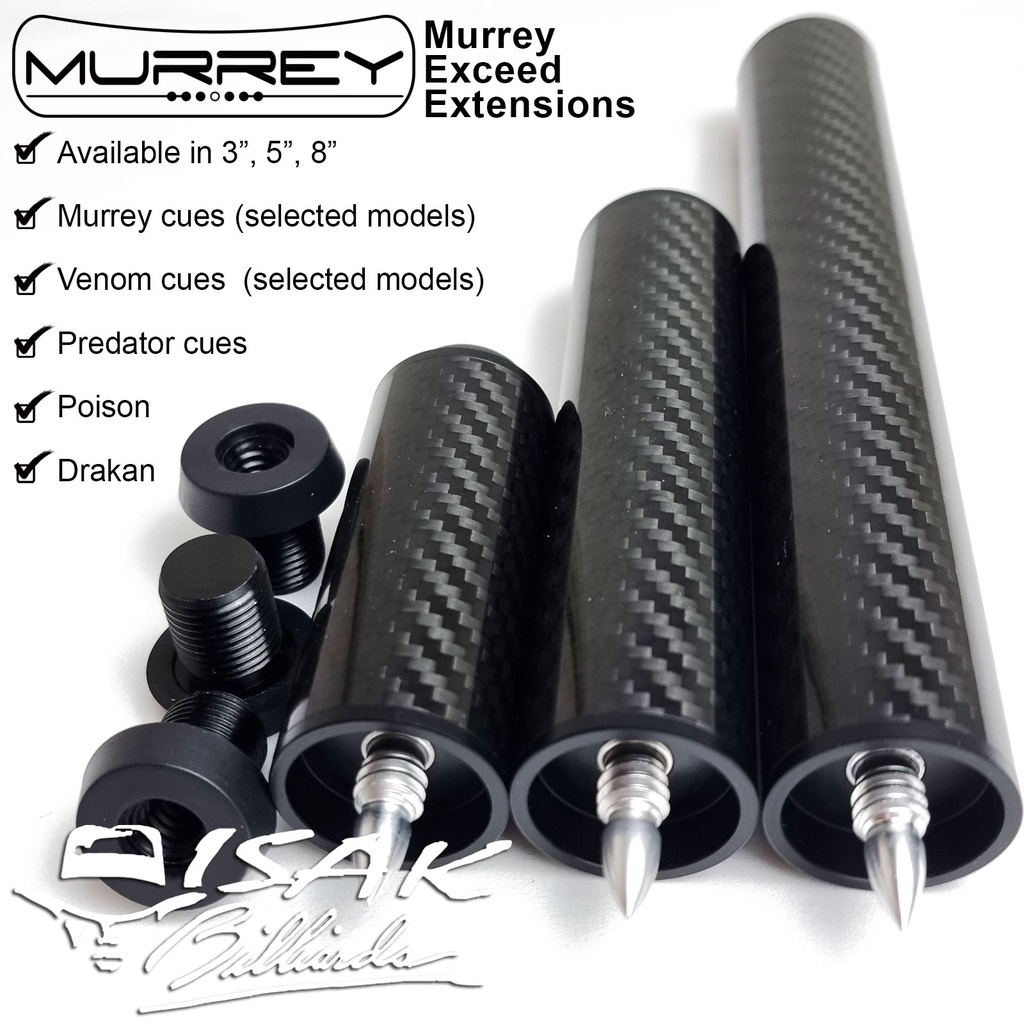 Jual Murrey Cue Extension 3" 5" 8" - Venom Predator Poison Drakan Ext ...