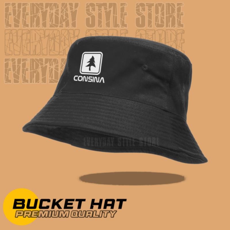 Jual Topi Consina Bucket / Bucket Hat High Quality Pria Wanita Dewasa ...