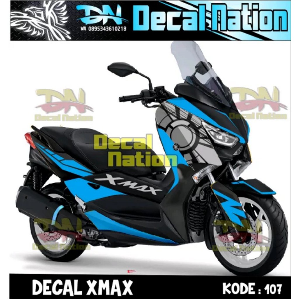 Jual Jual DECAL STICKER XMAX 250 YELLOW terbaik | Shopee Indonesia
