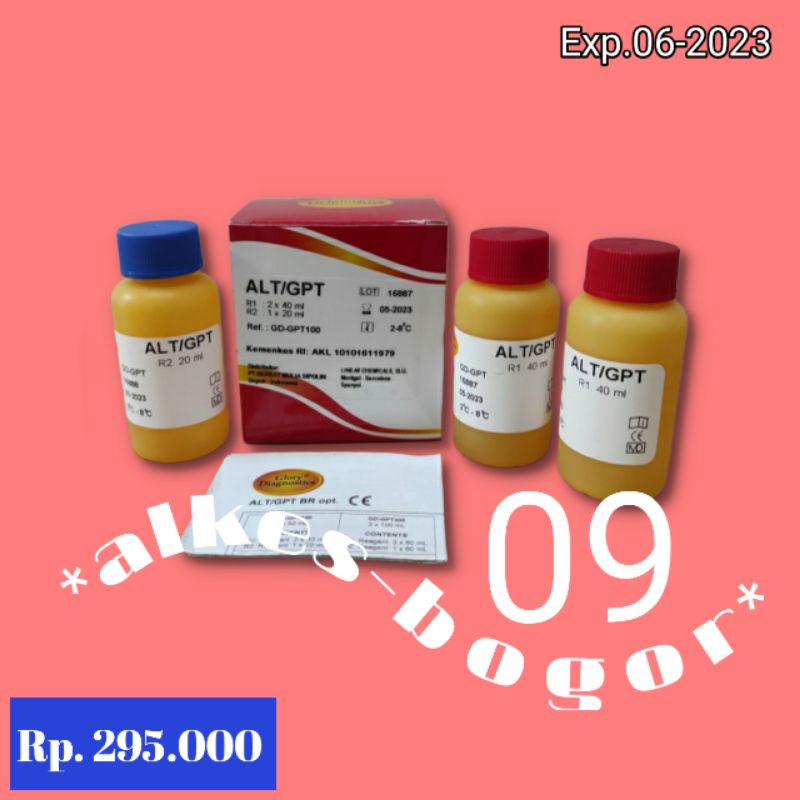 Jual Reagen SGPT - reagen ALT/GPT 2x50ml glory diagnostics | Shopee ...