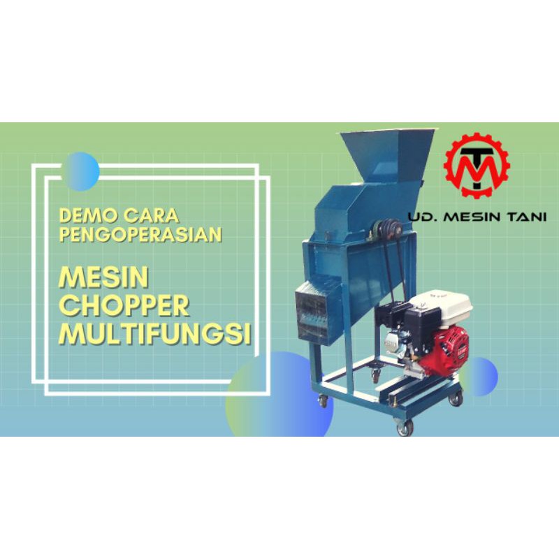 Jual Mesin Coper Multifungsi / Mesin Pencacah Rumput Serbaguna / Mesin ...