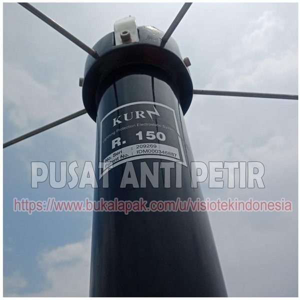 Jual Anti Petir KURN R150 plus Pasang Lengkap dan Grounding Terukur ...