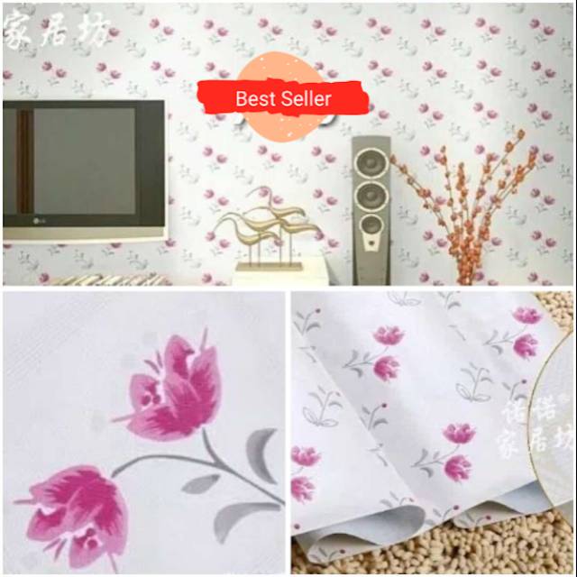 Jual Wallpaper dinding murah untuk segala ruangan di rumah toko/butik ...