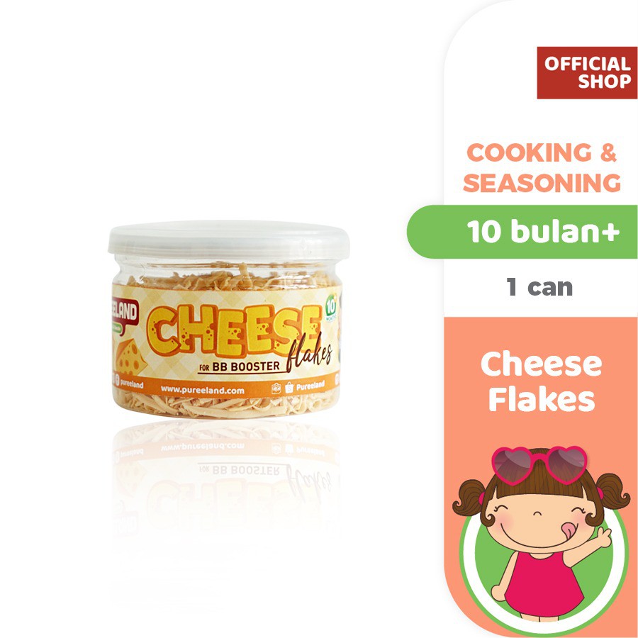 Jual Pureeland Cheese Flakes / MPASI Bayi Organik / Bumbu MPASI / Bahan ...