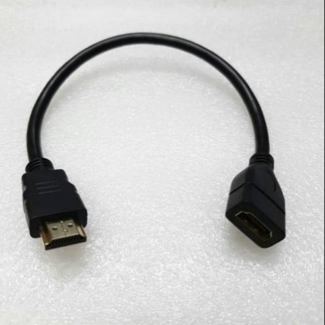 Jual Sambungan HDMI Male to Female untuk Anycast Miracast dan Alat ...