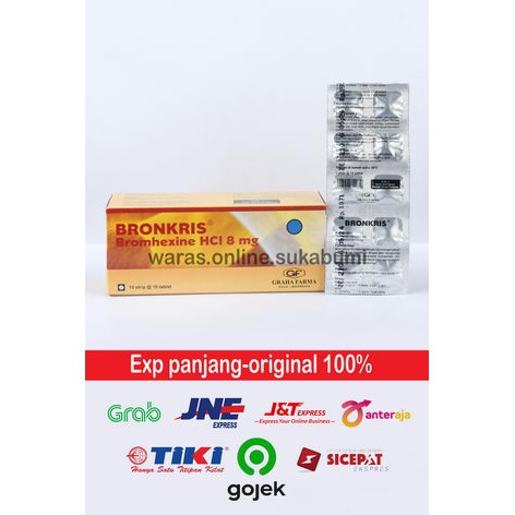 Jual Bronkris box isi 10 strip | Shopee Indonesia