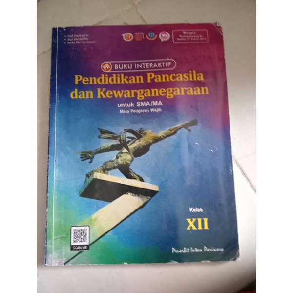 Jual PR Buku interaktif pendidikan Pancasila dan kewarganegaraan SMA/MA kelas XII Intan Pariwara ...