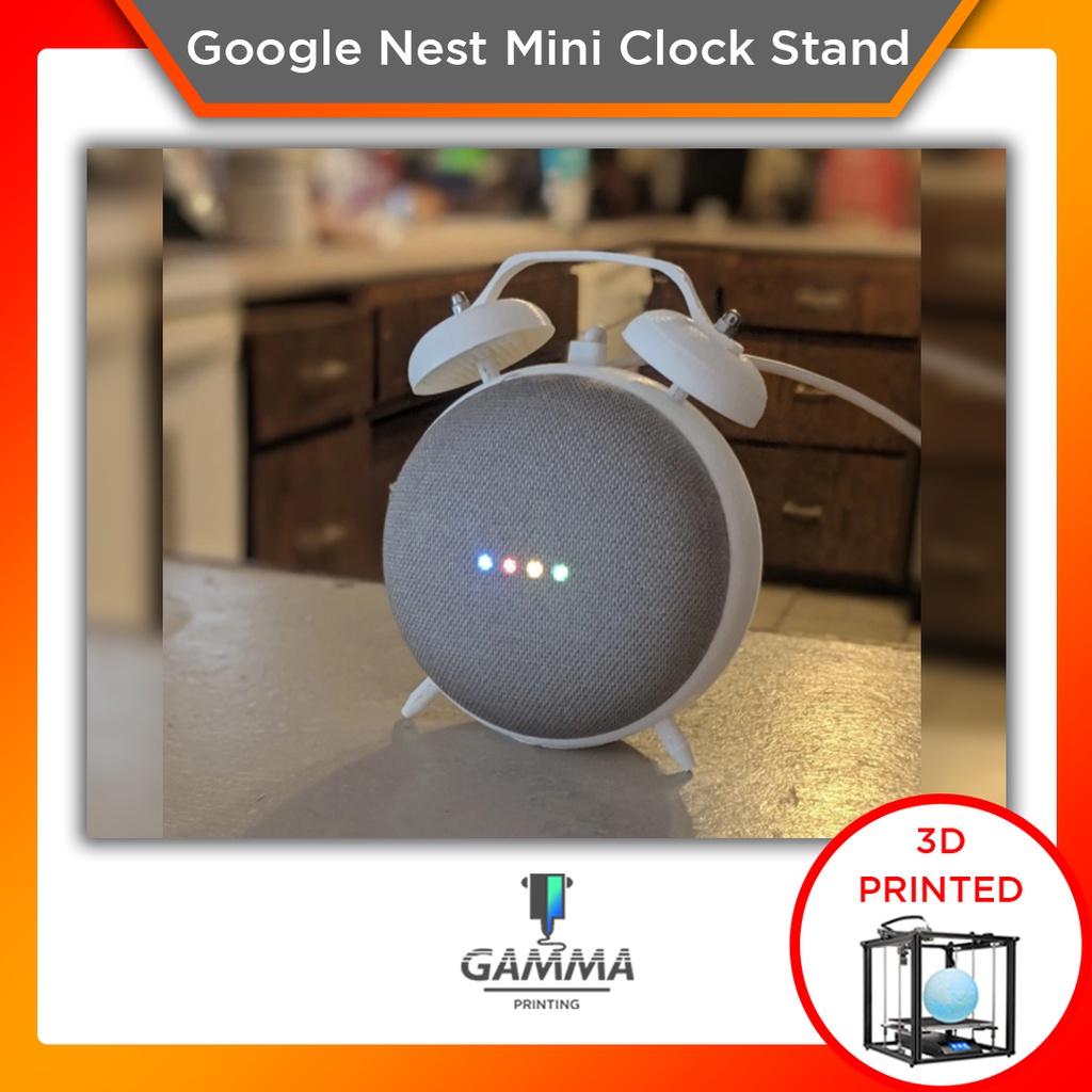 Jual Google Home Nest Mini Clock Stand Case / Bracket Casing | Shopee ...