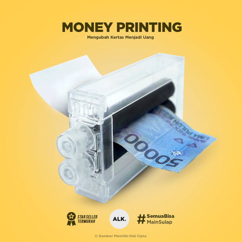 Jual Money Printing ( Alat Sulap Cetak Uang ) | Shopee Indonesia