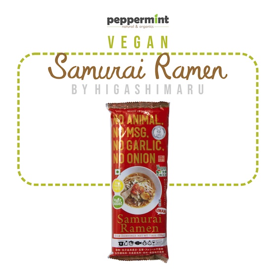 Jual Higashimaru Samurai Ramen / Ramen Plant Based (220 gr) | Shopee ...