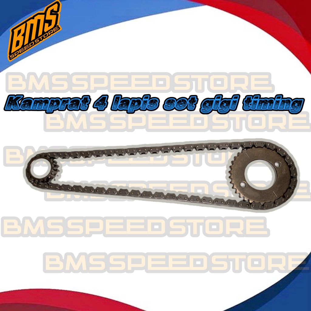 Jual Kamprat Tiger set gigi timing 4 lapis / Tebal ready ukuran 100 102 ...