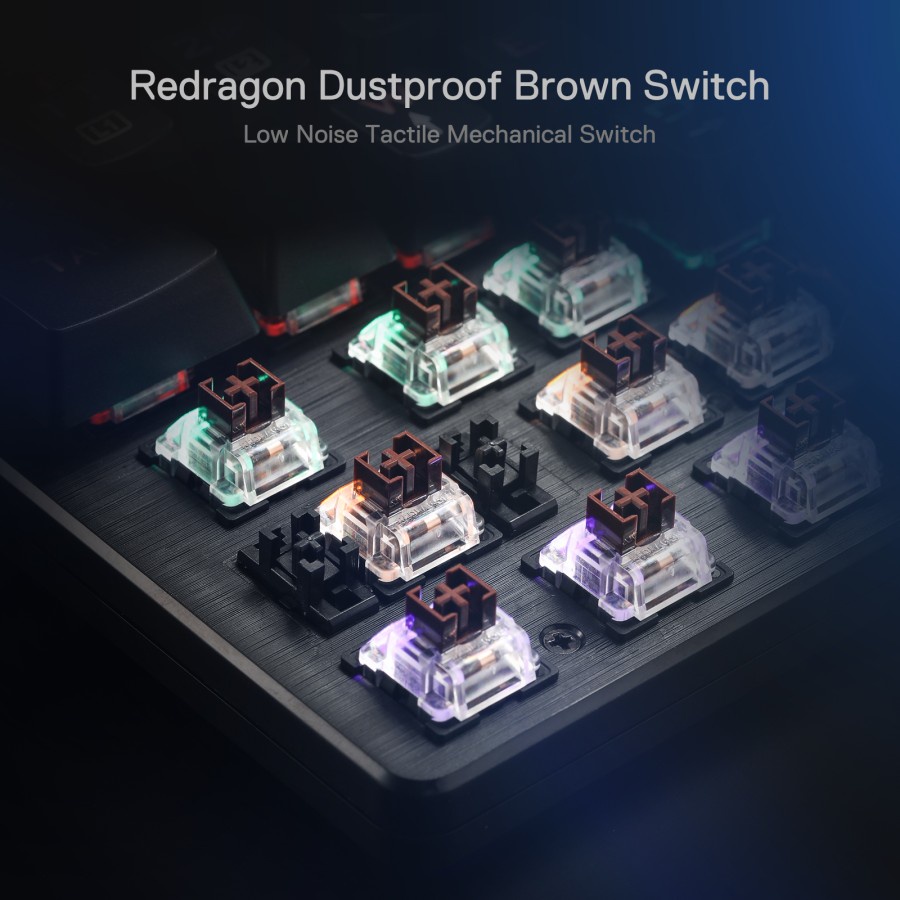 Jual Redragon K608 VALHEIM RGB Full size Mechanical - Gaming Keyboard ...