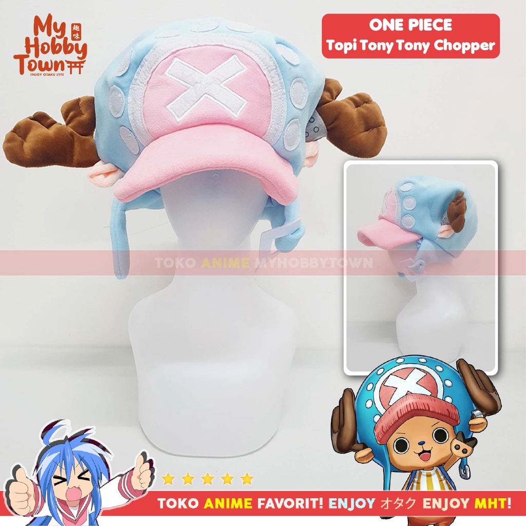 Jual Topi Anime One Piece Tony Tony Chopper New World Biru Cosplay Hat ...
