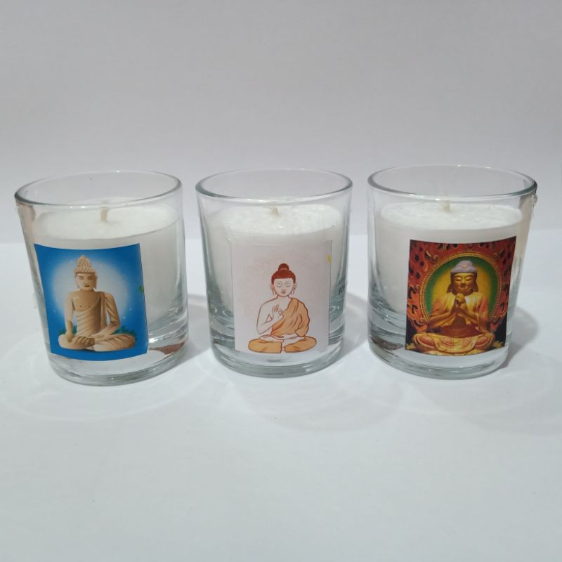 Jual Lilin Aroma Terapi - Lilin Gelas Ibadah | Shopee Indonesia