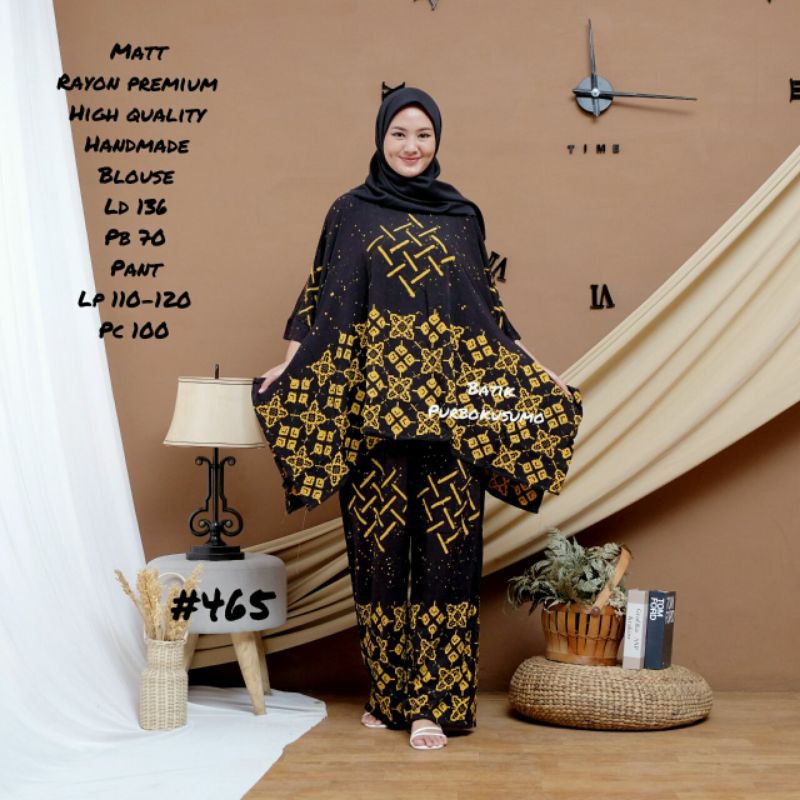 Jual CP Set Sibori Aserehe/One Set Sibori/One Set/Batik Purbokusumo ...