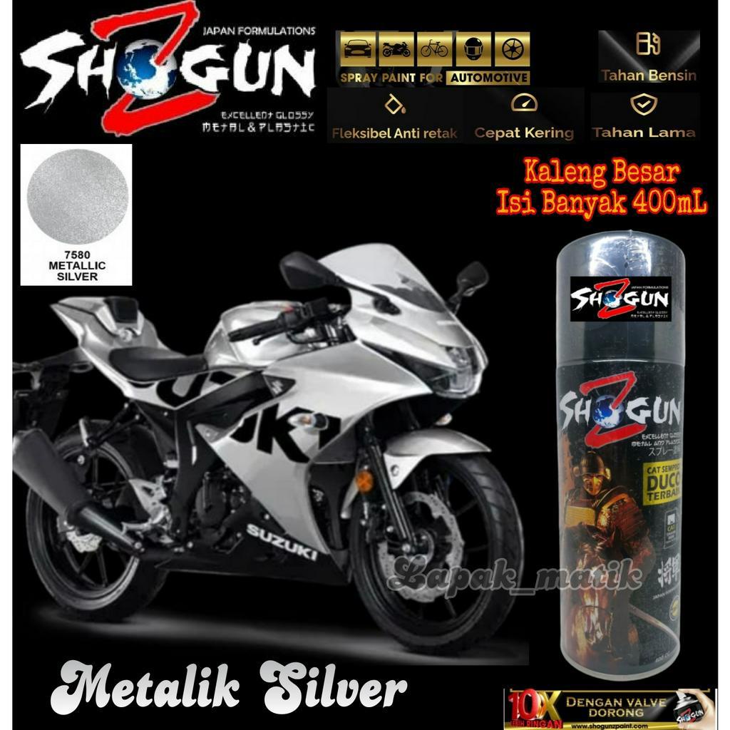 Jual Pilok SHOGUN Z METALIK SILVER METALLIC SILVER 7580 | Shopee Indonesia