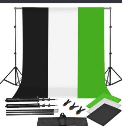 Jual Paket Background Stand-1Bar 200x300cm plus kain background plus ...