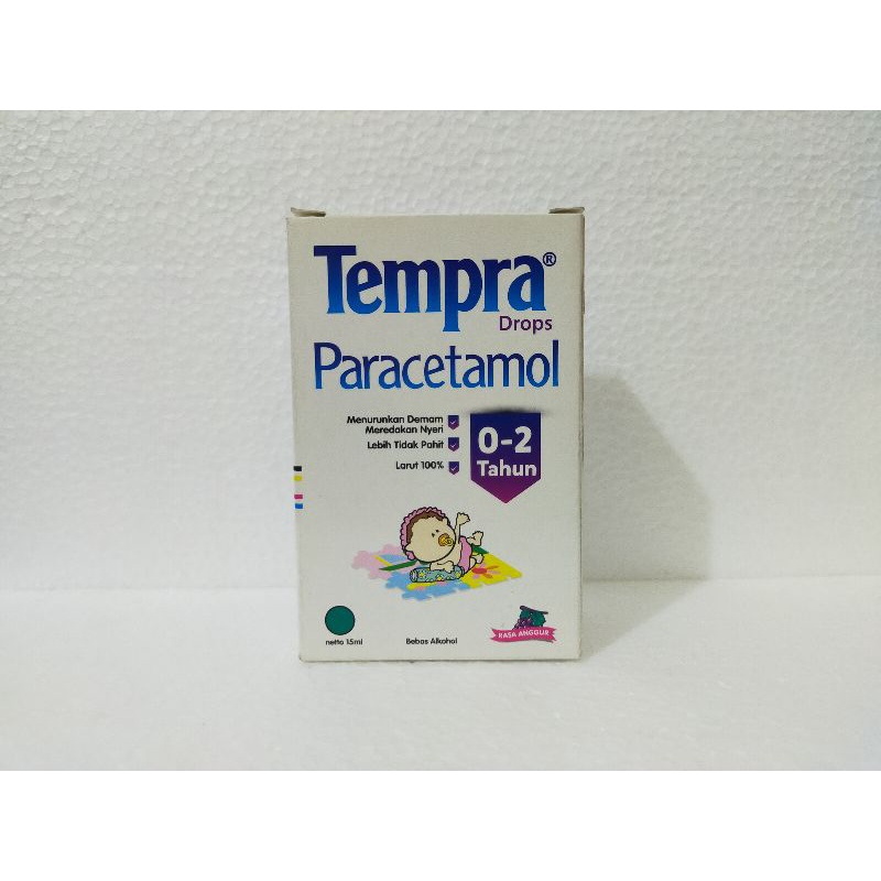 Jual TEMPRA DROPS PARACETAMOL SIRUP 15ML UNTUK ANAK 0-2 TAHUN | Shopee ...