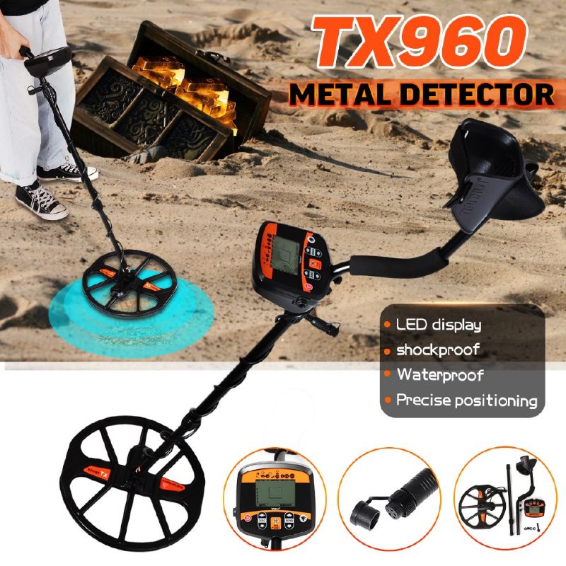 Jual metal detektor tianxun tx960 treasure Hunter super deep pemburu ...