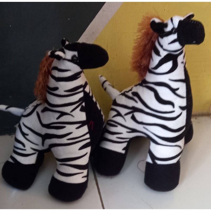 Jual Boneka Kuda Zebra Uk S Mainan Anak Lucu Murah | Shopee Indonesia