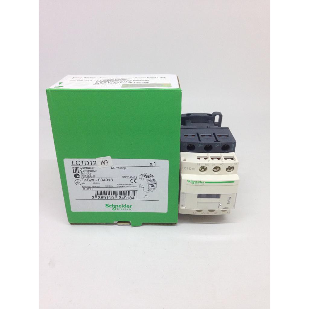 Jual Magnetic Contactor LC1D12M7 220VAC Merk Schneider | Shopee Indonesia